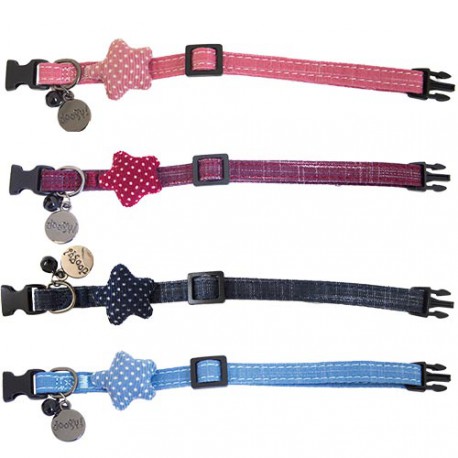 cat collars - star cats - Chadog Corporate